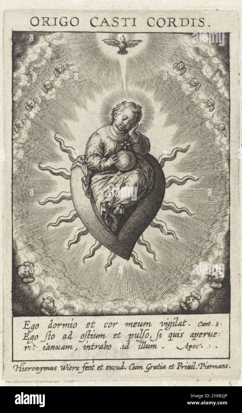 Virtue of the heart, Origo casti cordis (title on object), Examples of ...