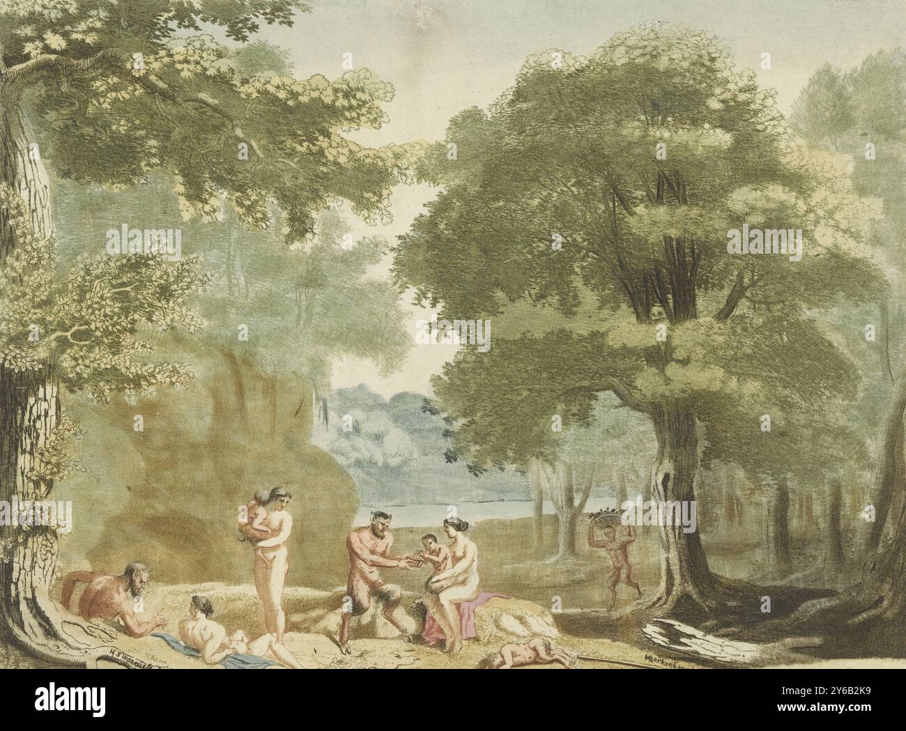 Nymphs at a forest lake hi-res stock photography and images - Alamy
