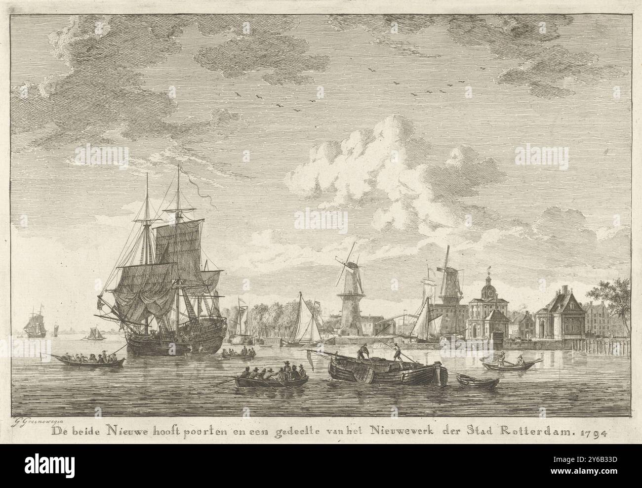 Nieuwewerk der stad rotterdam hi-res stock photography and images - Alamy