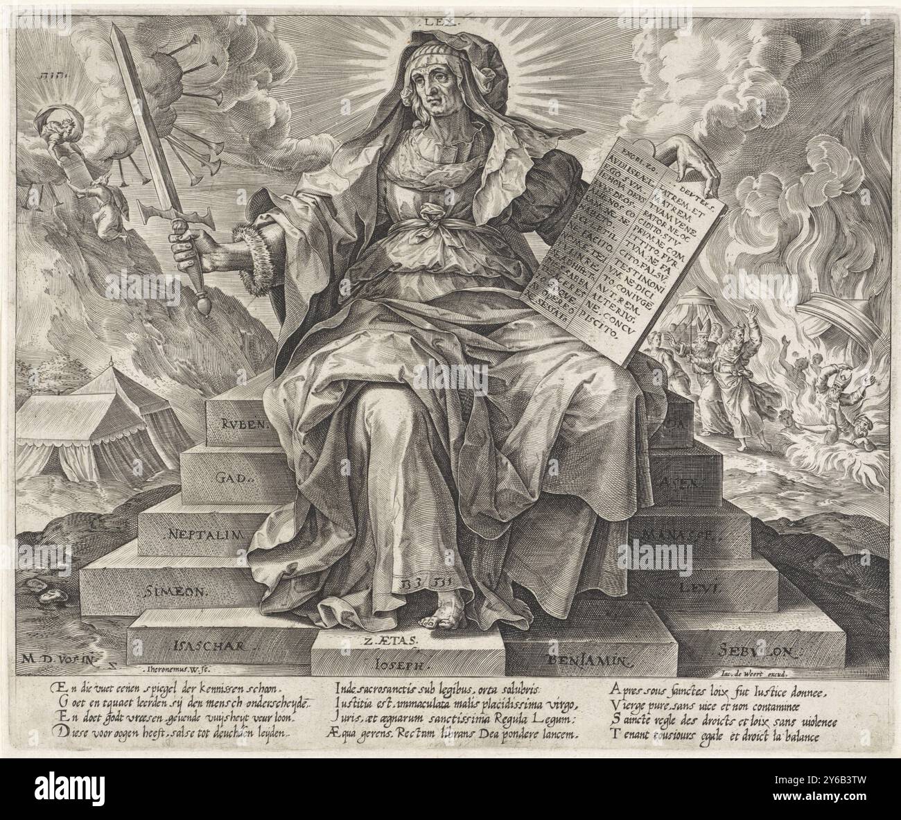 The Silver Age: the law of the Old Testament, z.Ætas (title on object ...