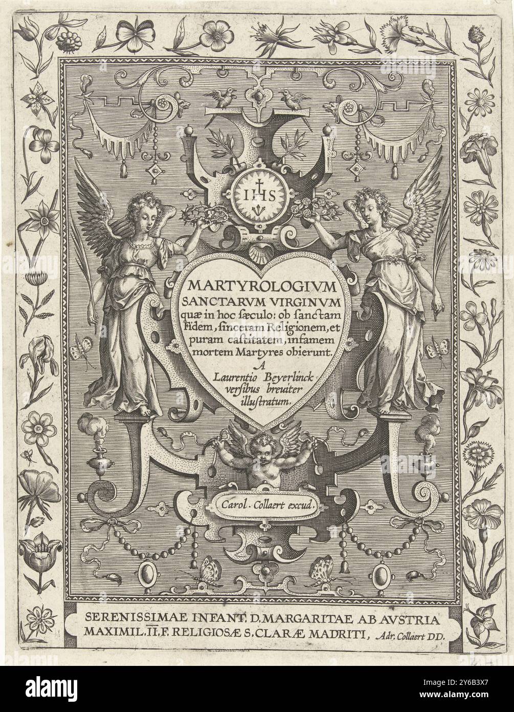 Martyrologivm sanctarvm virginvm hi-res stock photography and images ...