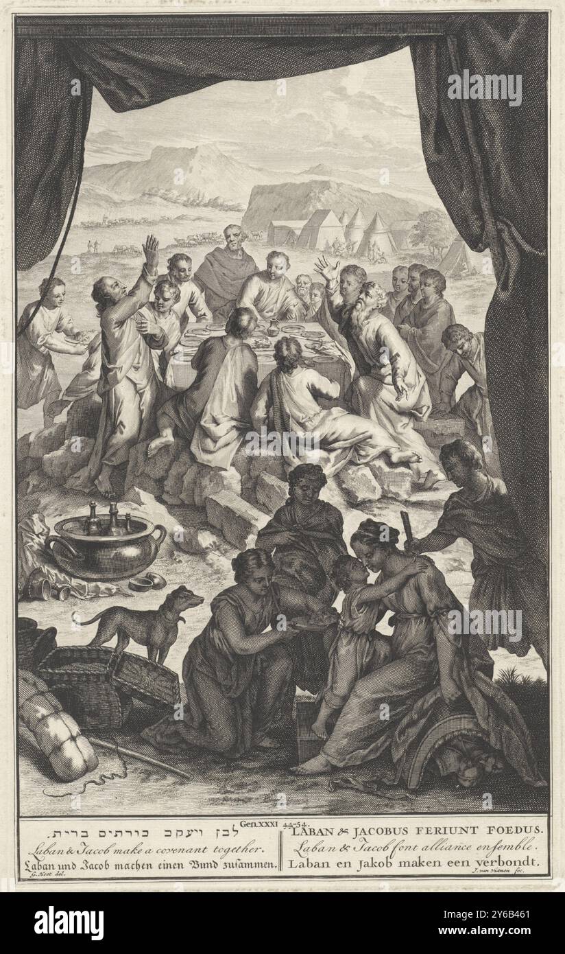 1720 laban covenant hi-res stock photography and images - Alamy