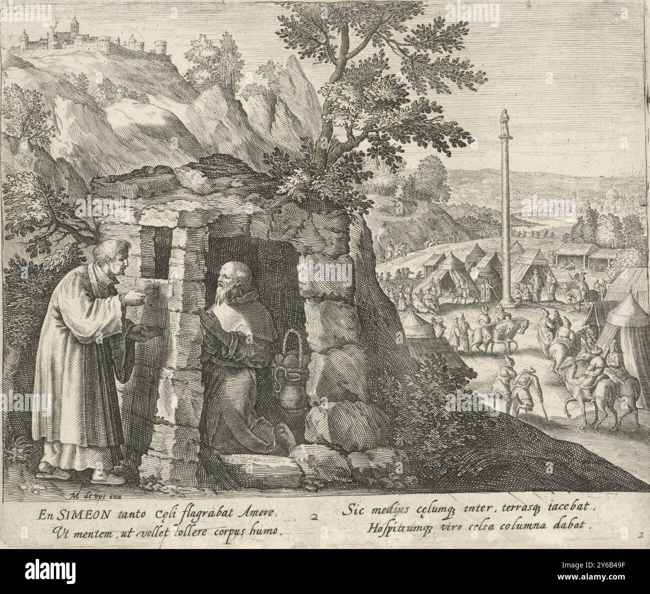 Saint simeon the stylite hi-res stock photography and images - Alamy