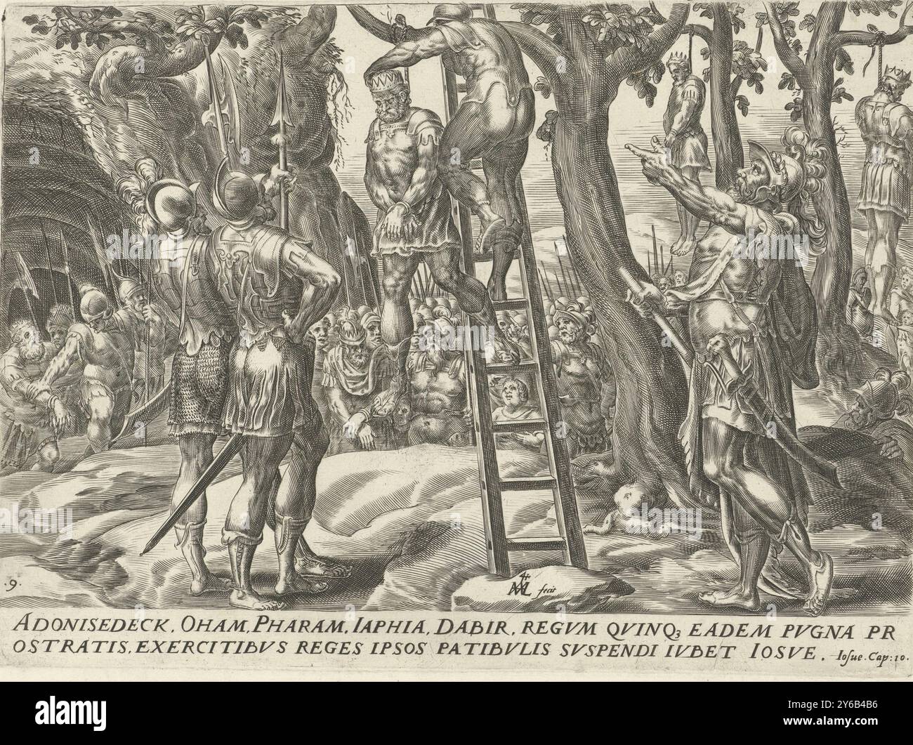 Five amorite kings hanged hi-res stock photography and images - Alamy