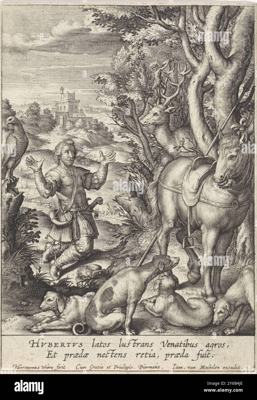 Saint hubertus kneels hi-res stock photography and images - Alamy