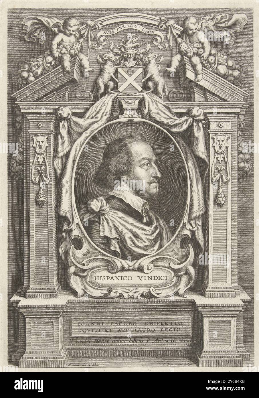 Portrait of Jean-Jacques Chifflet, Portrait of the physician and ...