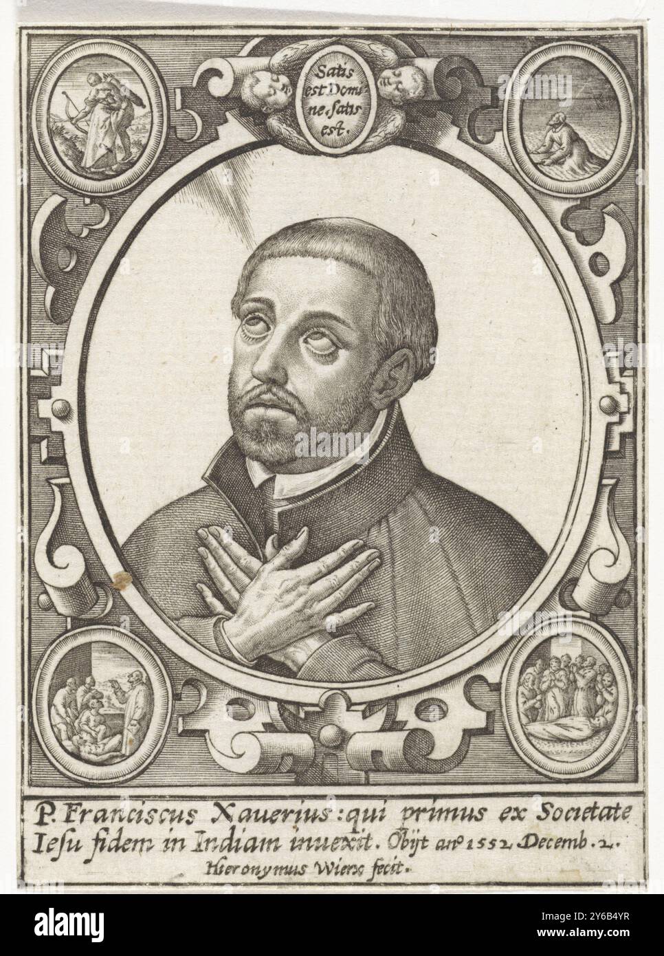 Saint Francis Xavier, Portrait of the Jesuit missionary Francis Xavier ...