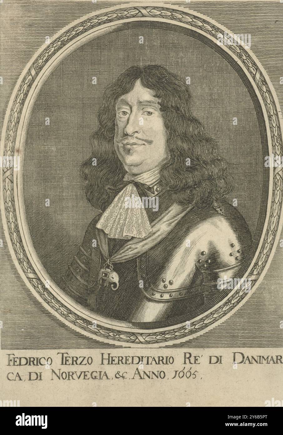 Portrait of King Frederick III of Denmark and Norway, Portrait of ...