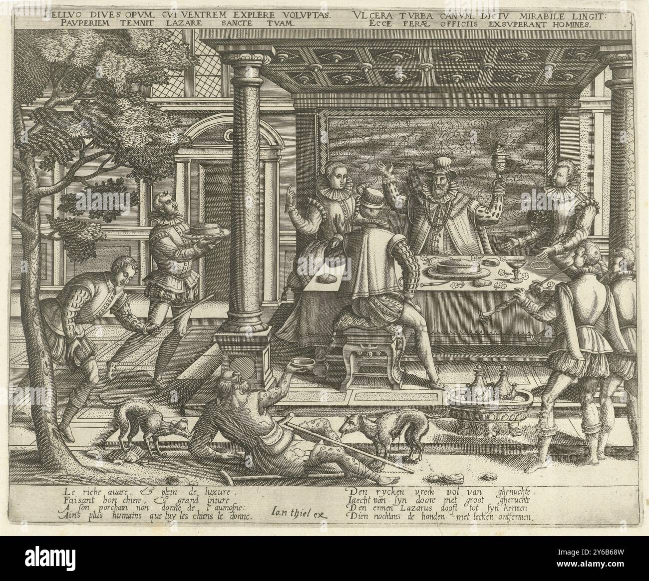 Rich mans feast table hi-res stock photography and images - Alamy