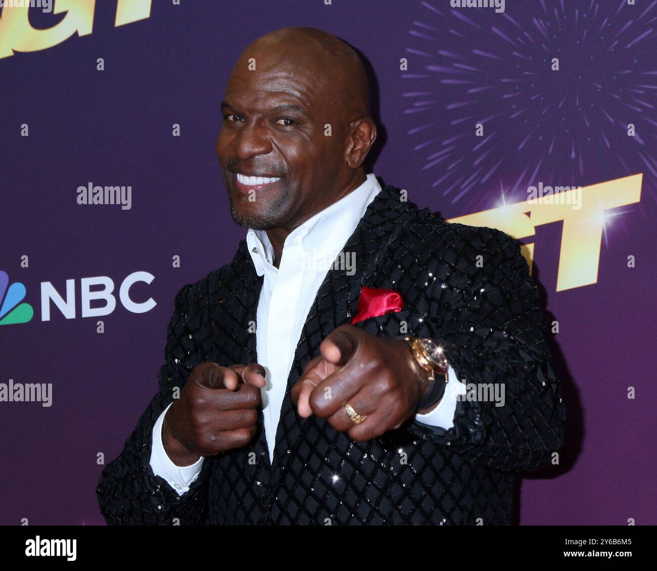 Pasadena, USA. 24, September, 2024. Pictured left to right, Terry Crews ...