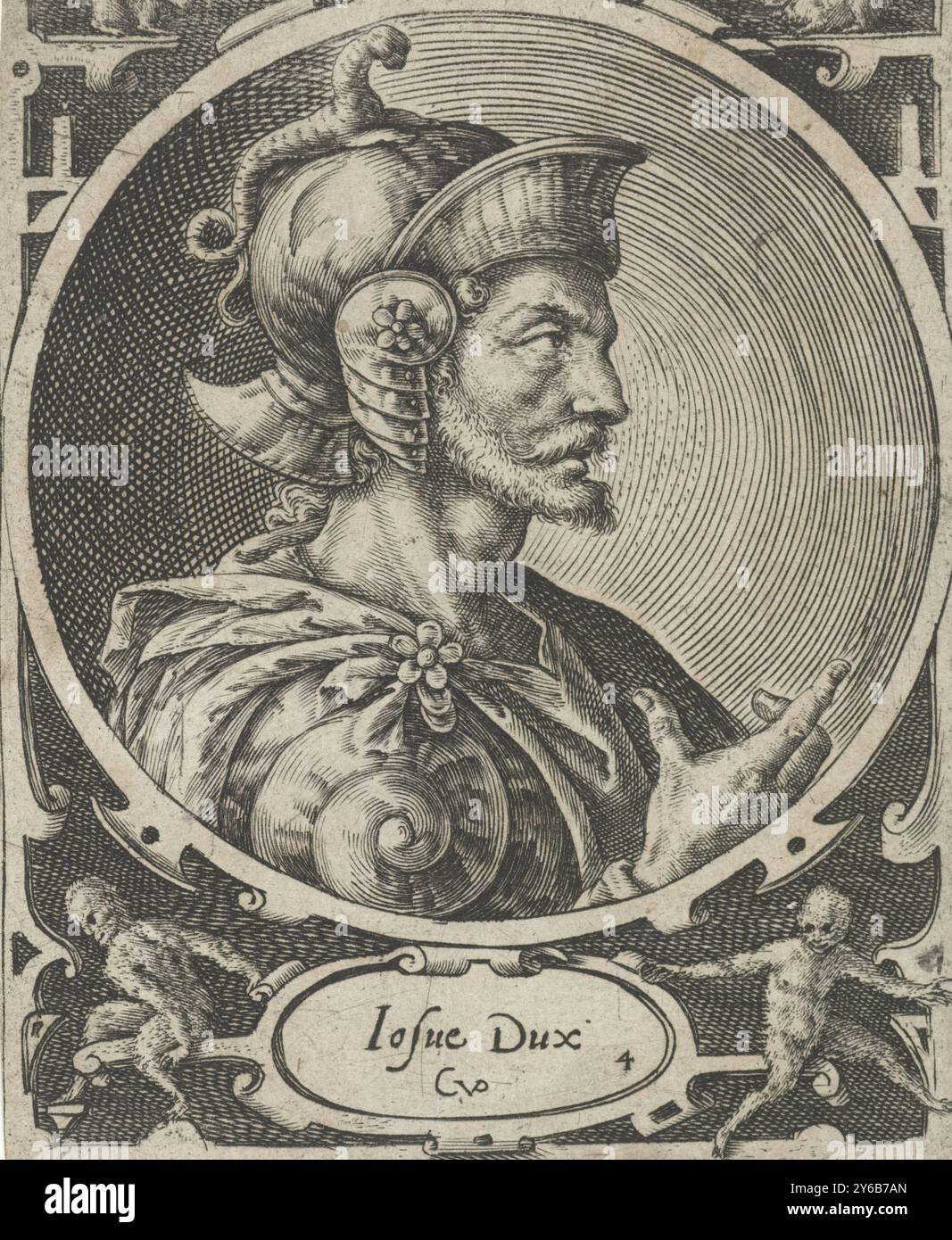 King Joshua as one of the nine heroes, The nine heroes (series title ...