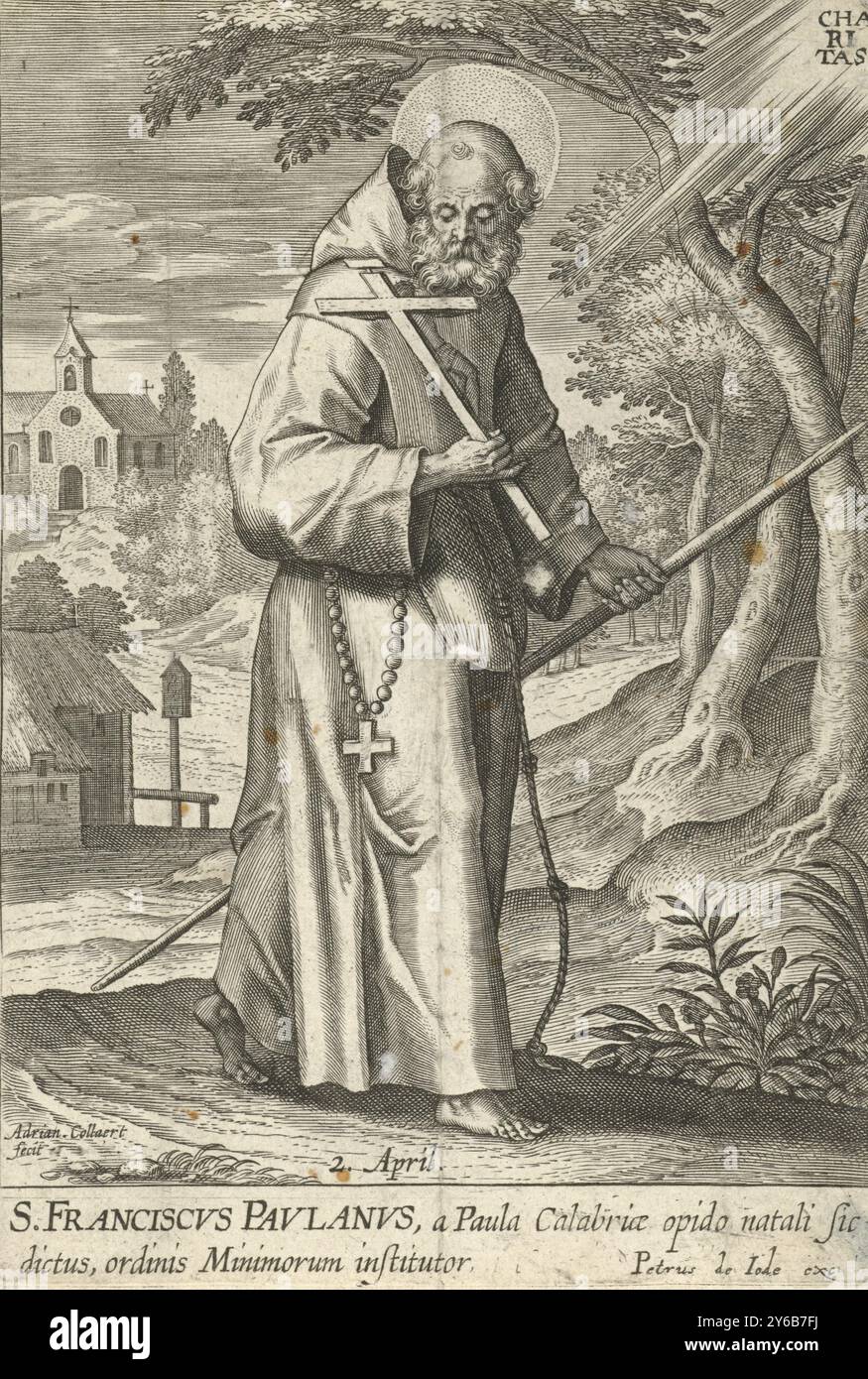 Saint Francis of Paola, Founders of Monasteries and Religious Orders ...