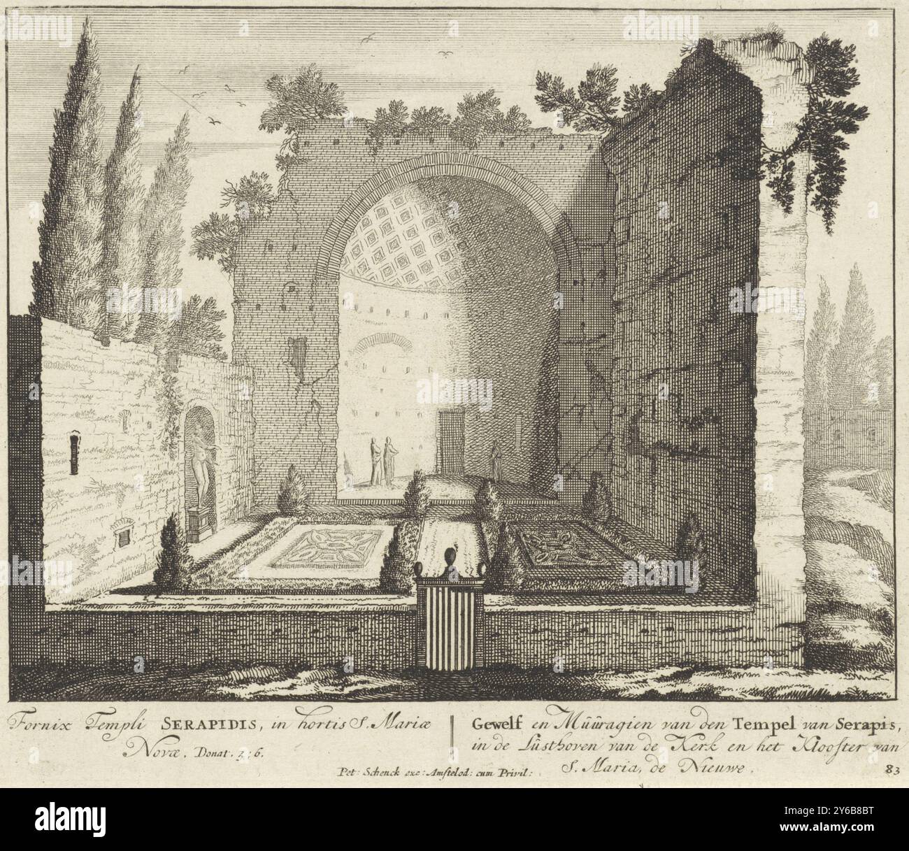 Temple to isis and serapis rome hi-res stock photography and images - Alamy