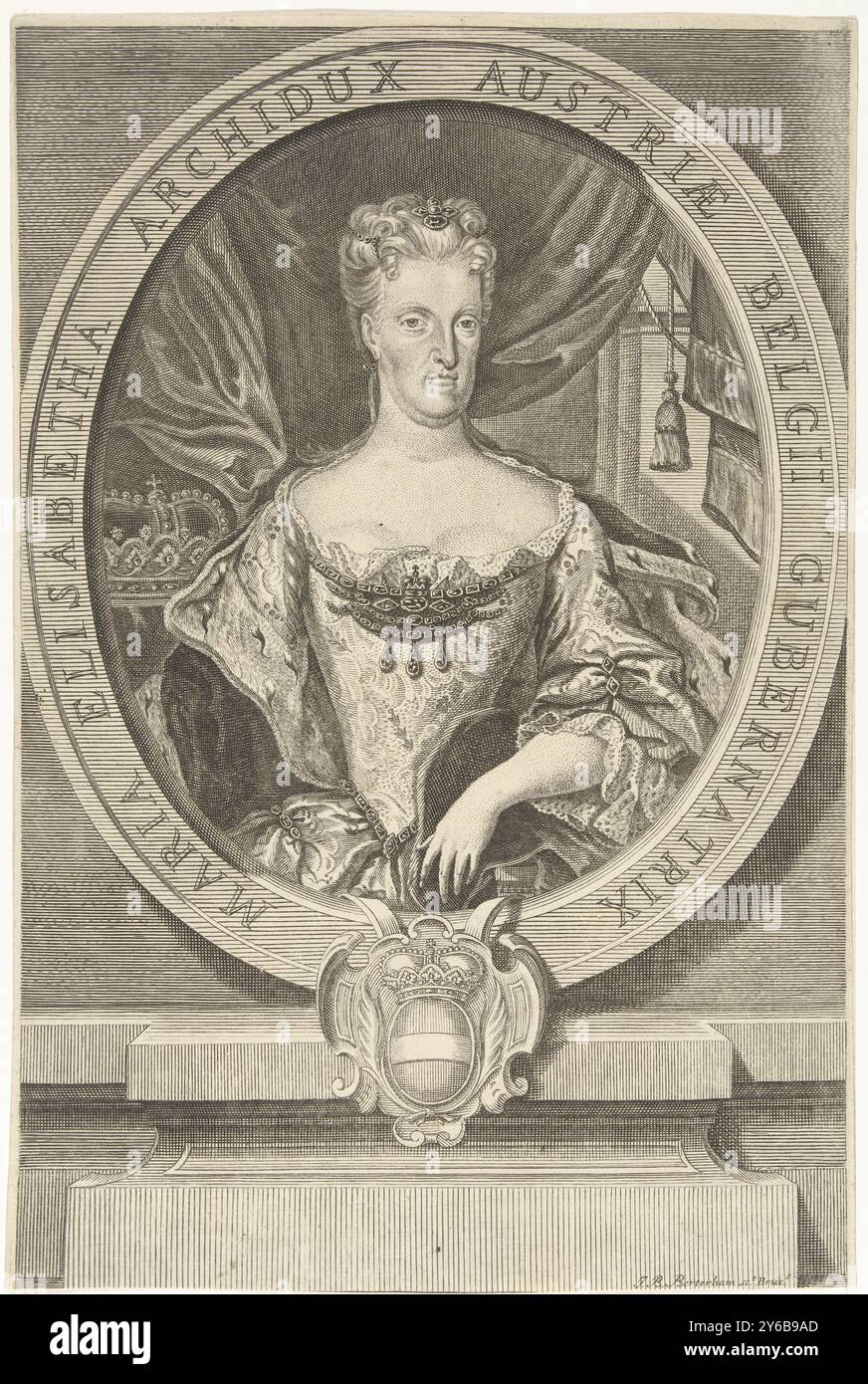 Portrait of Maria Elisabeth, Archduchess of Austria, Maria Elisabetha ...