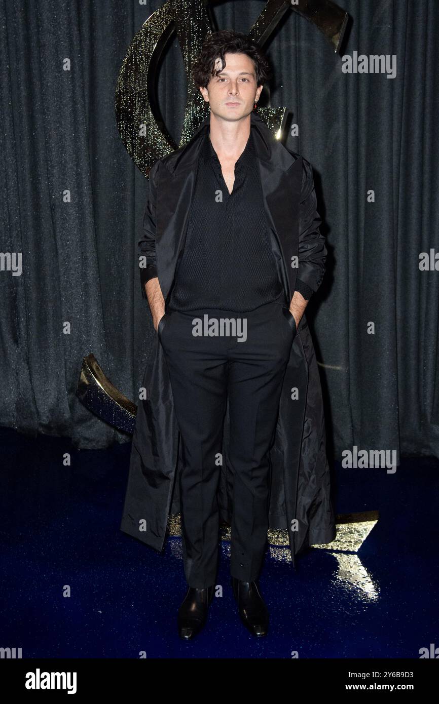Paris, France. 24th Sep, 2024. Daniele Rienzo attending the Yves Saint ...