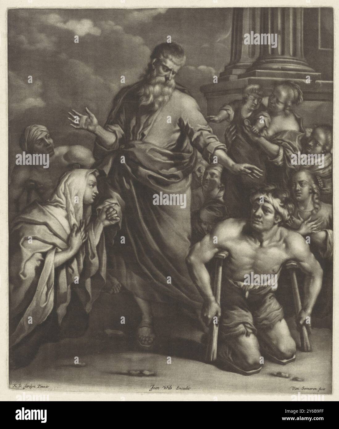 Paul heals a man who could not walk. The performance is based on the ...