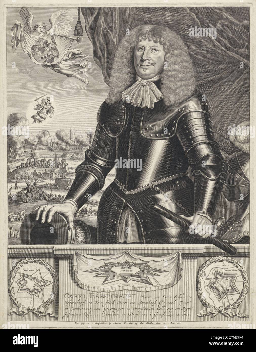 Portrait of Karl von Rabenhaupt, Portrait of Lieutenant General Karl ...