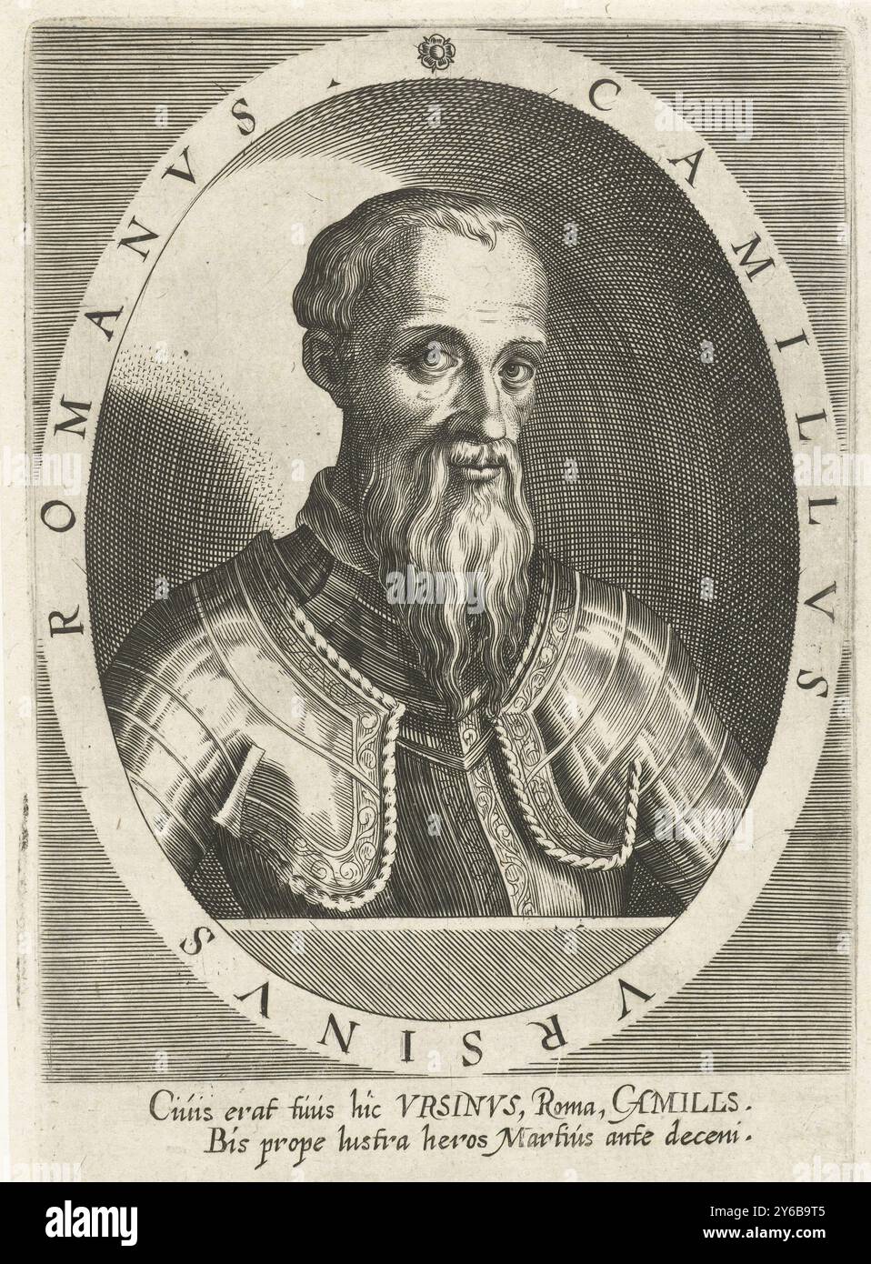 Portrait of the Roman Camillo Orsini, Portraits of famous people from ...
