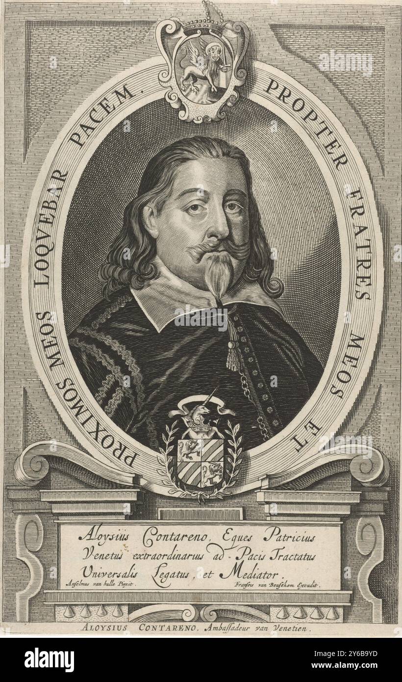 Portrait of Aloysius Contareno, Bust portrait of Aloysius Contareno ...