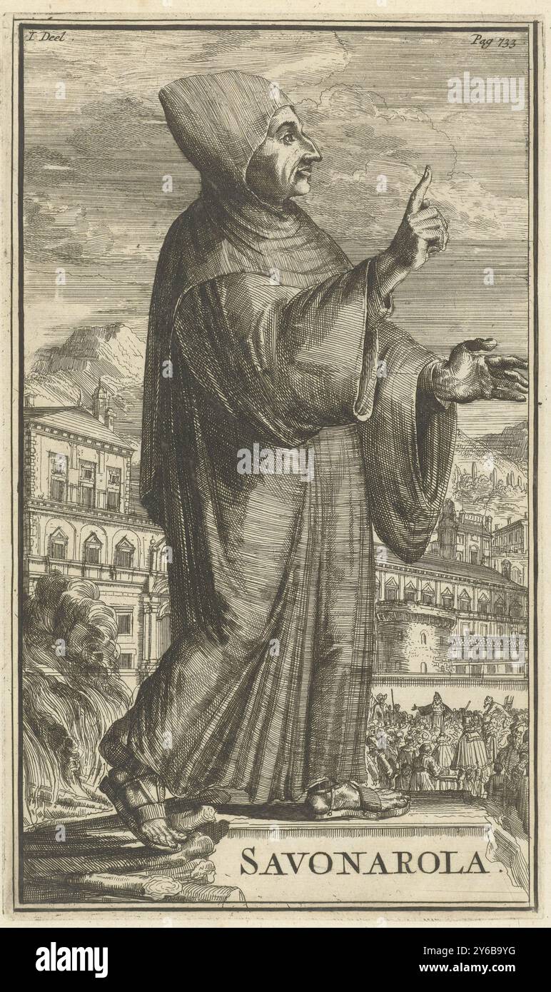 Portrait of Savonarola, Savonarola (title on object), History of the ...