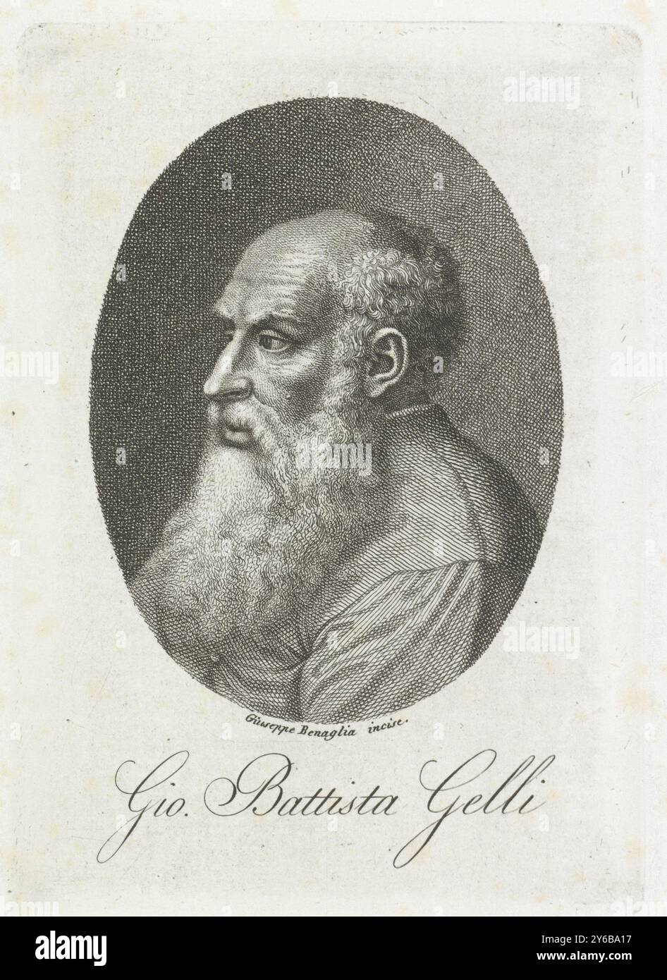 Philosopher giovan battista gelli hi-res stock photography and images ...