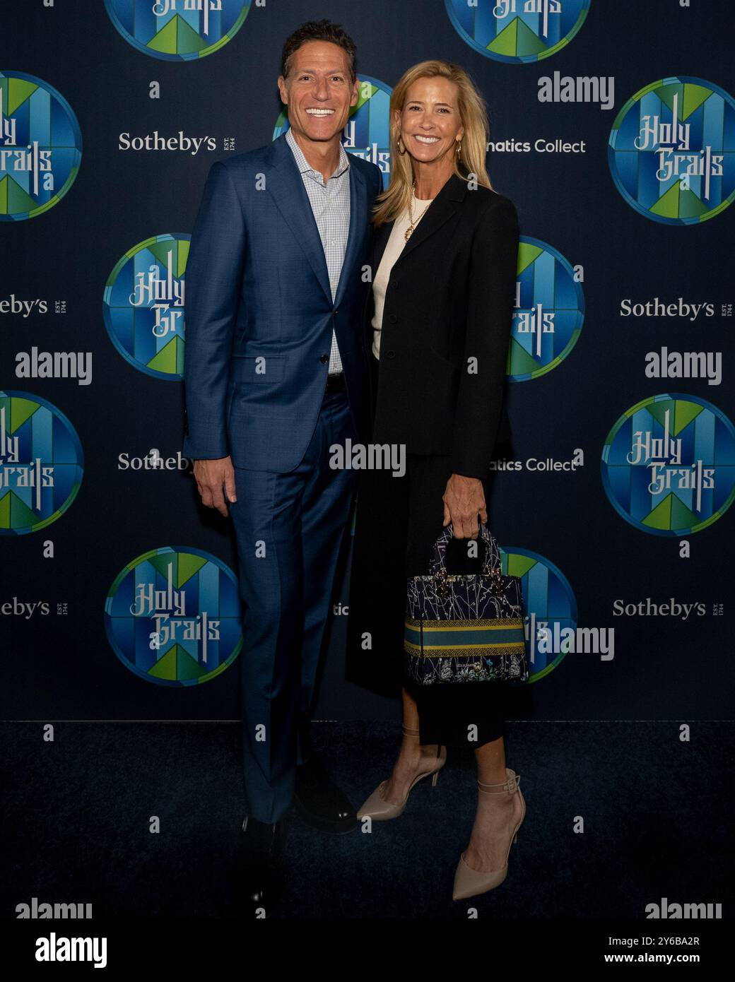 New York, USA. 24th Sep, 2024. (L-R) Makr Shapiro and Kim Copeland ...
