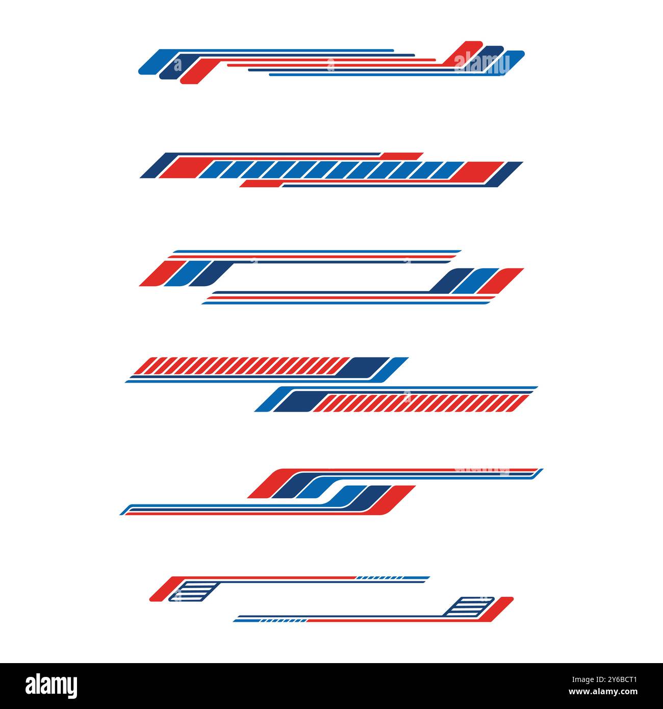 Race three colour decal set Stock Vector Image & Art - Alamy