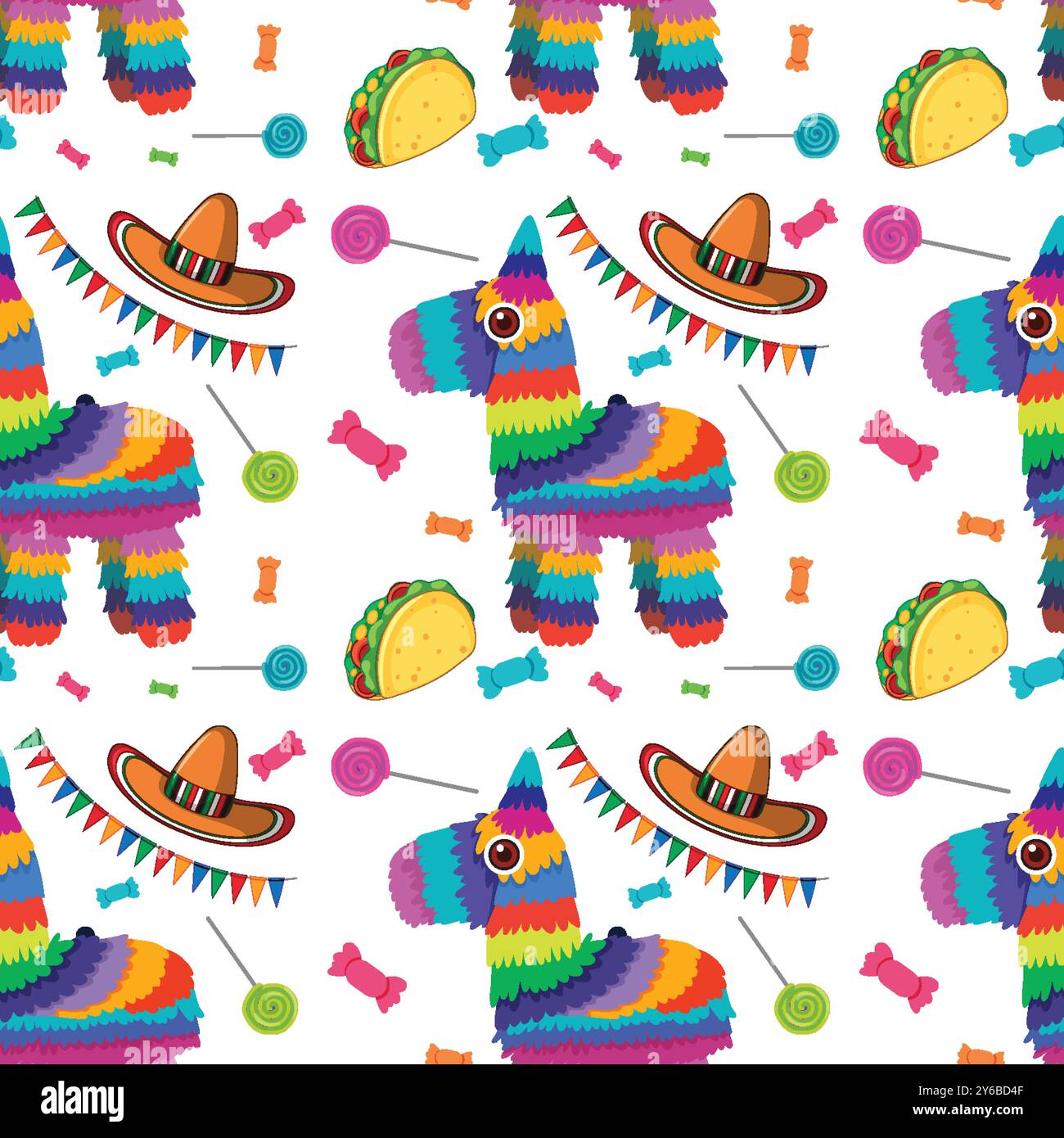 Mexican themed party Stock Vector Images - Alamy