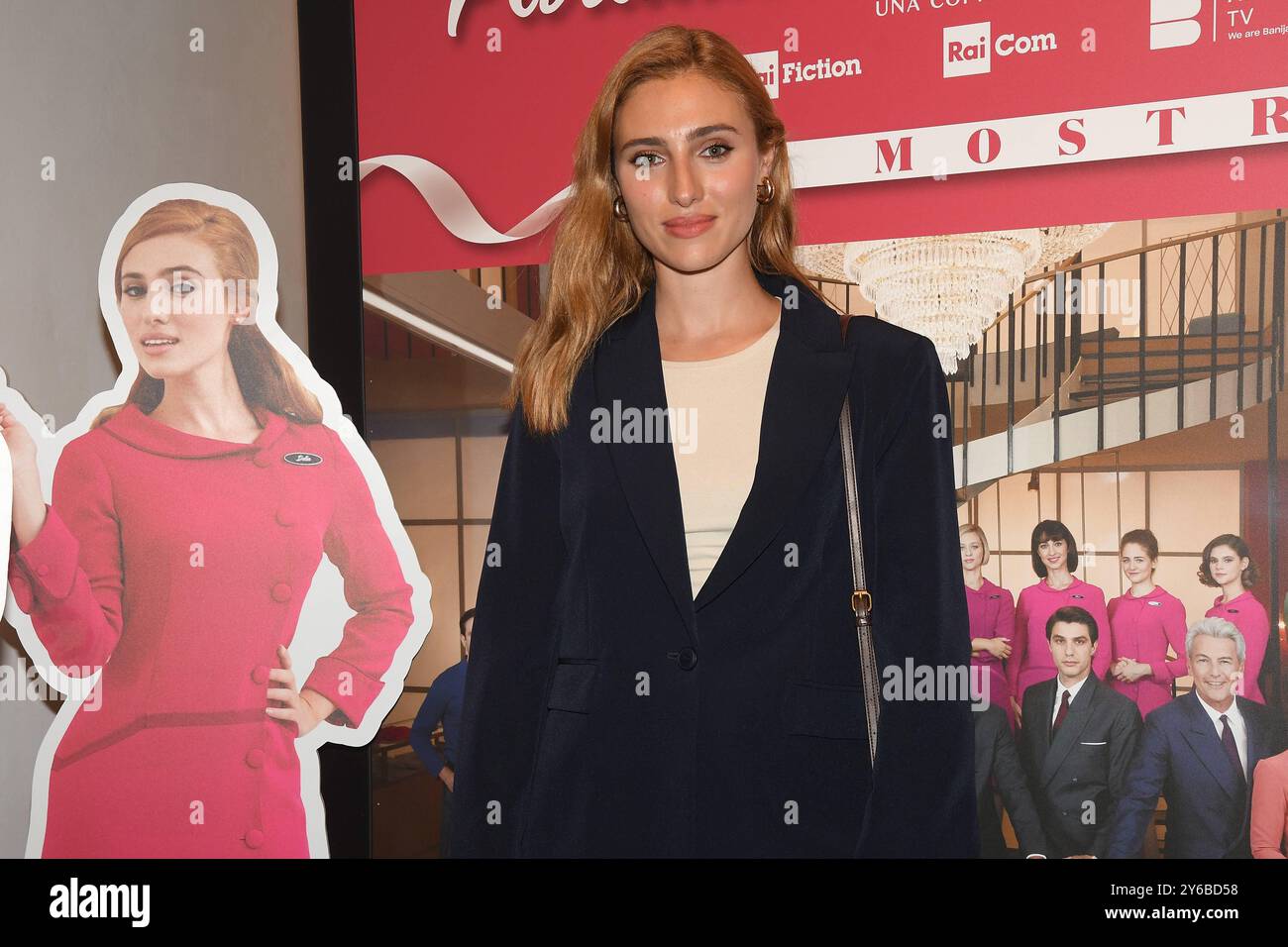 Rome, Palazzo Velli, Inauguration of the Exhibition "The Ladies' Paradise", In the photo: Ilaria ...