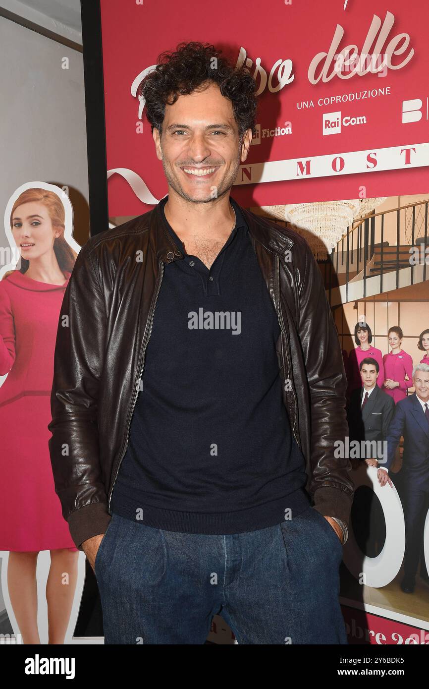 Rome, Palazzo Velli Inauguration of the Exhibition "The Ladies' Paradise", In the photo ...