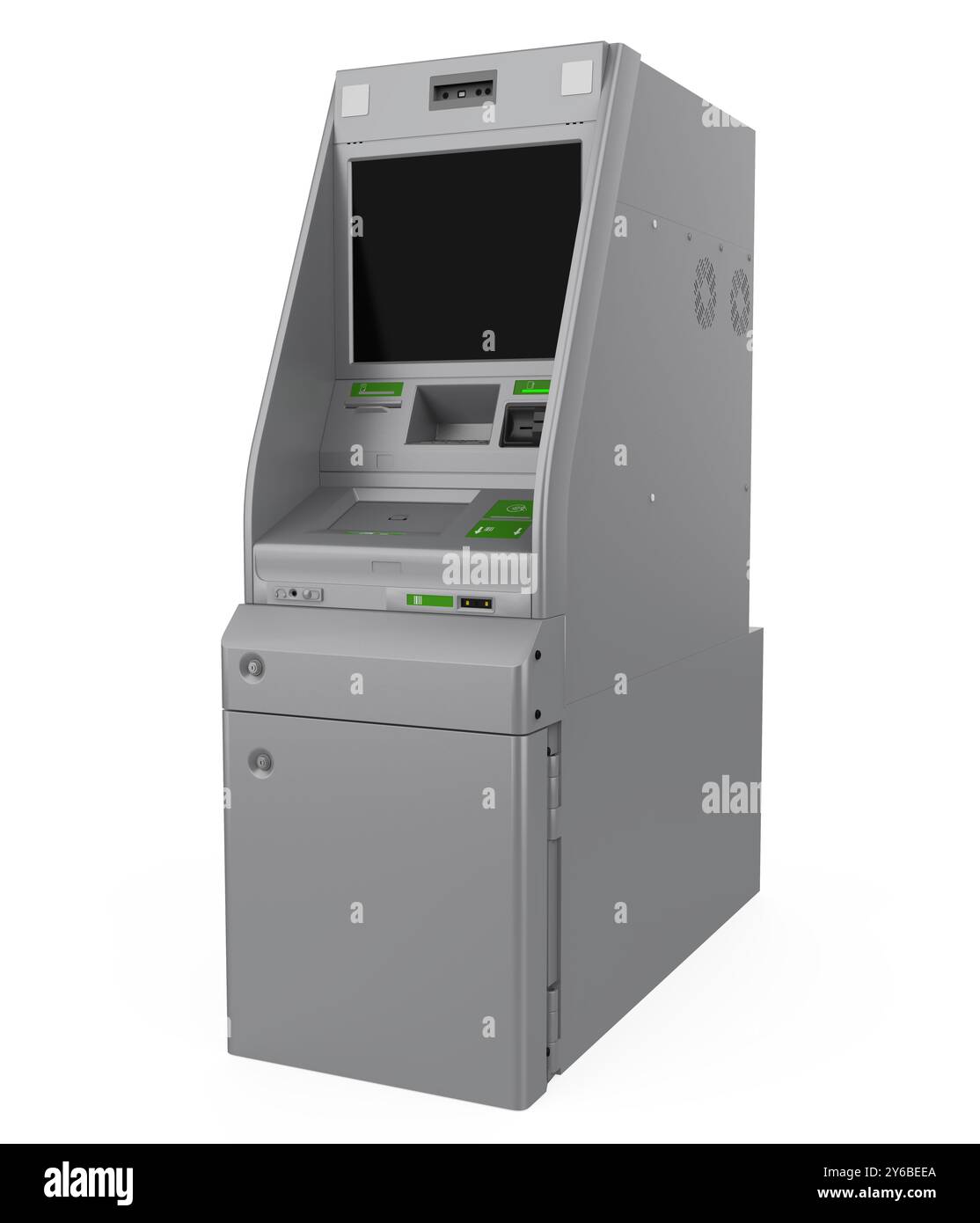 Automated Teller Machine Isolated Stock Photo - Alamy