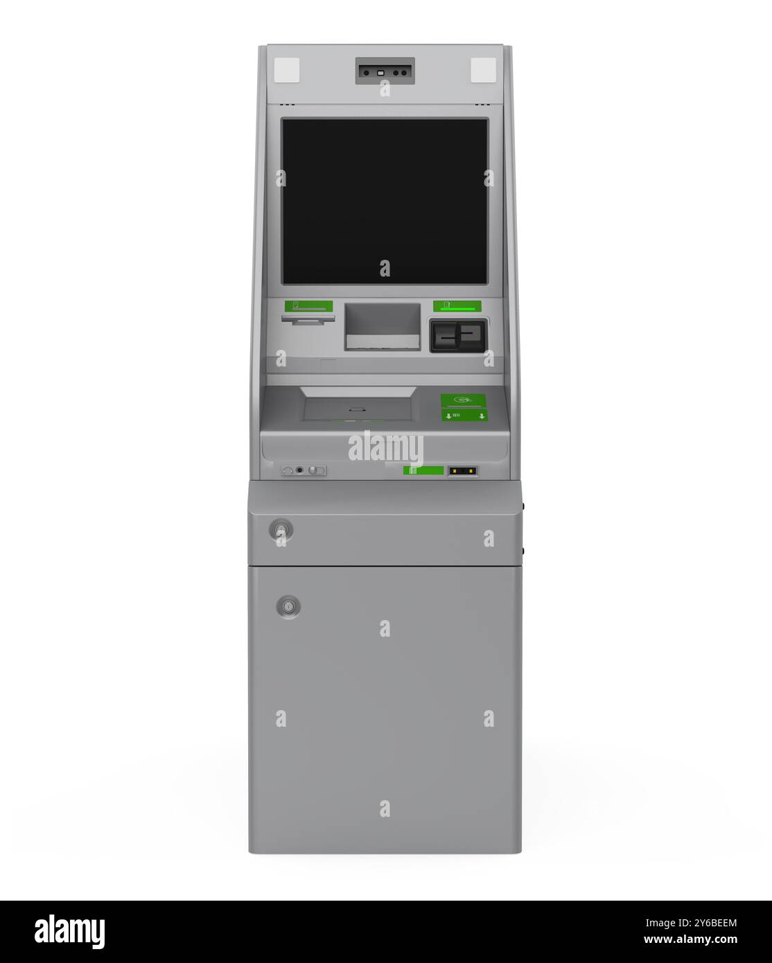 Automated Teller Machine Isolated Stock Photo - Alamy