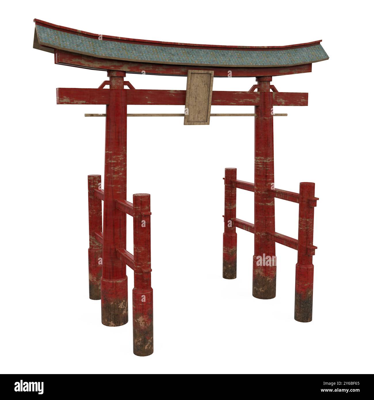 Japan Gate Isolated Stock Photo - Alamy