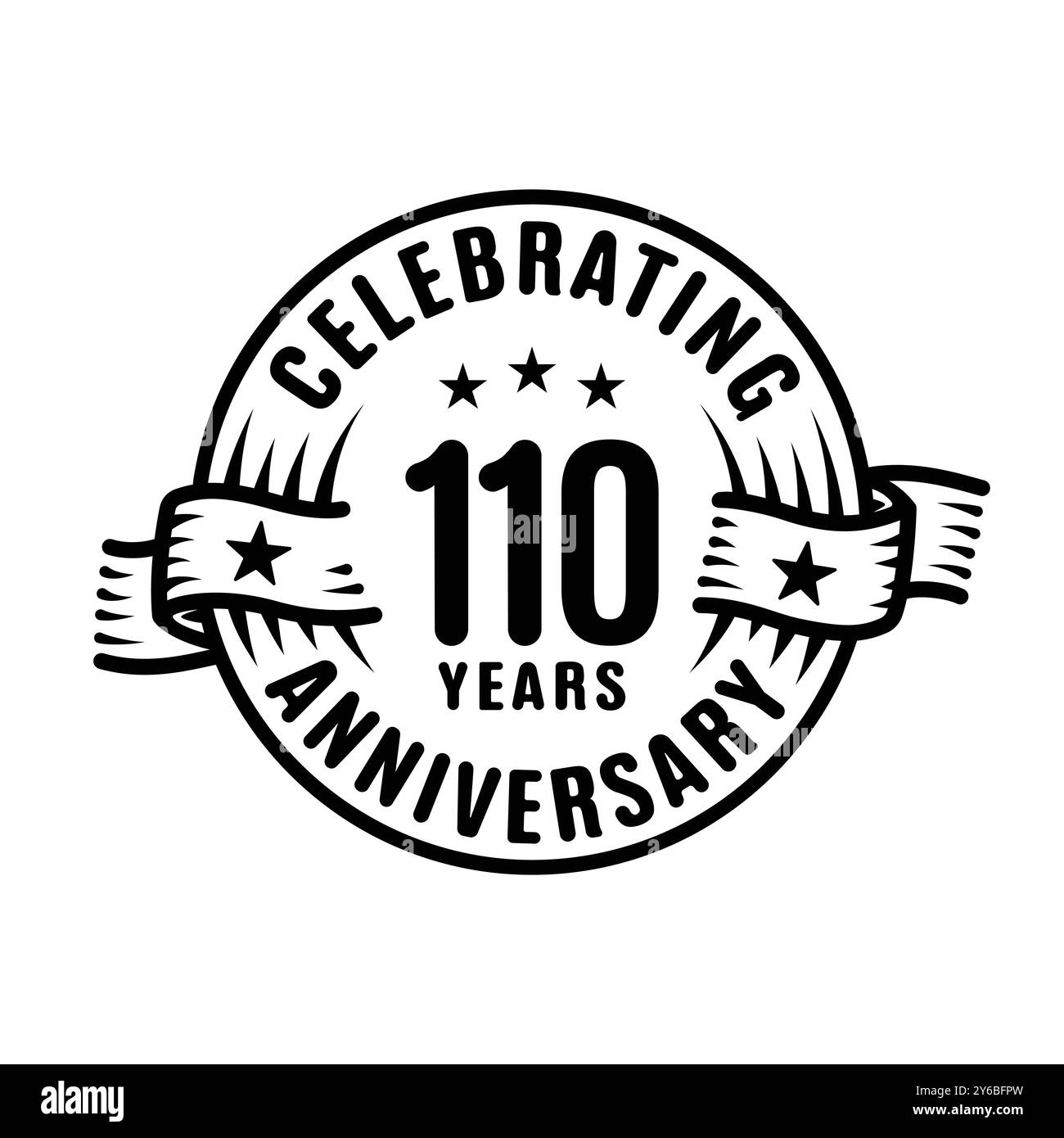110th birthday anniversary Cut Out Stock Images & Pictures - Alamy