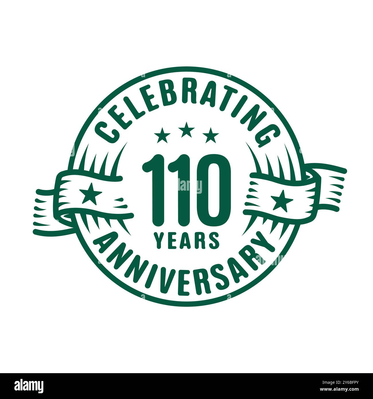 110th birthday anniversary Cut Out Stock Images & Pictures - Alamy