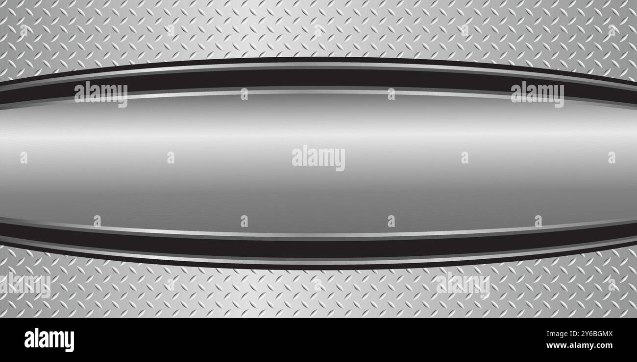 Silver gray metal background, 3D polished chrome metallic and shiny ...