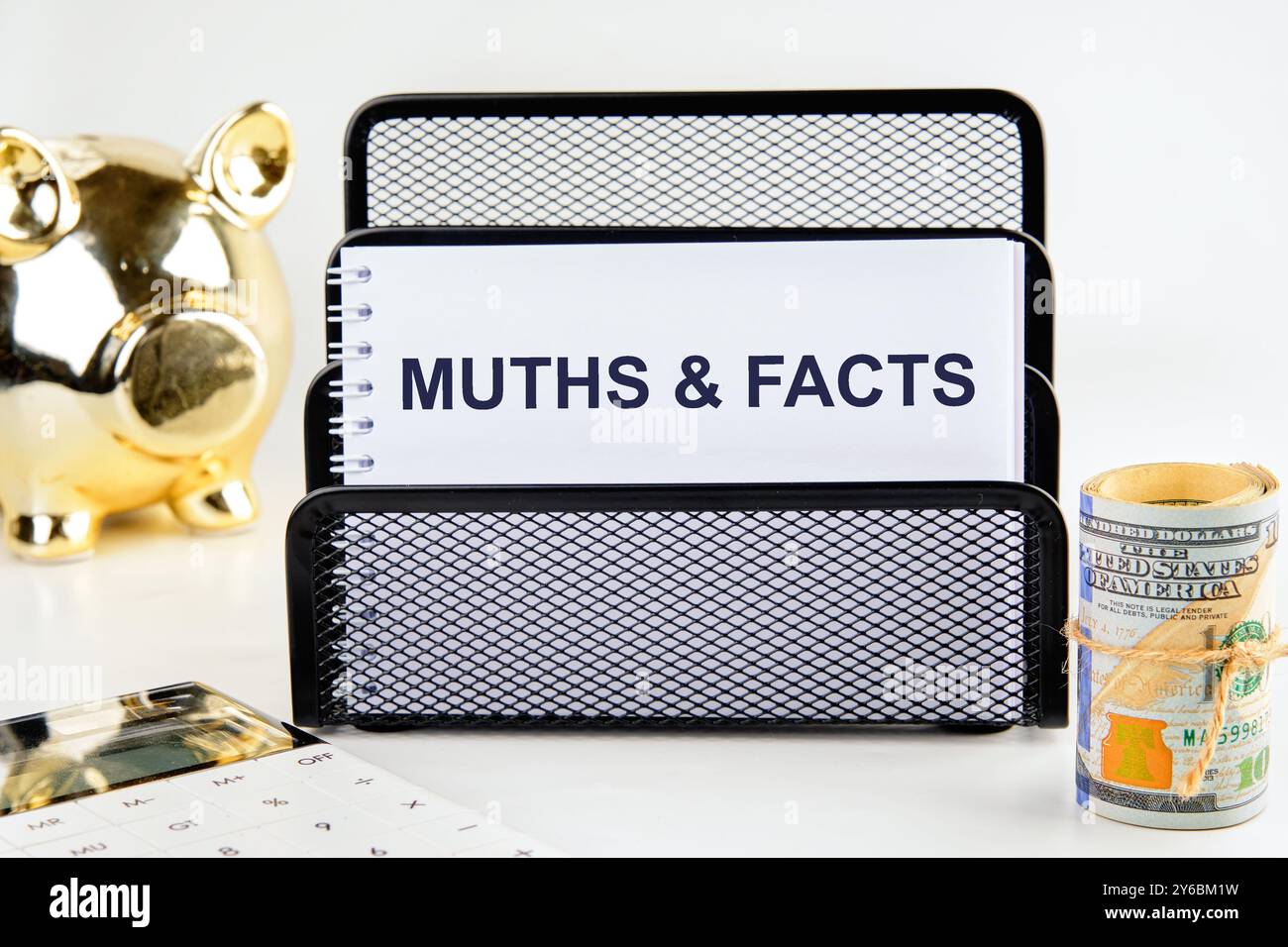 Business, finance and fact vs myth concept. Fact vs myth symbol ...