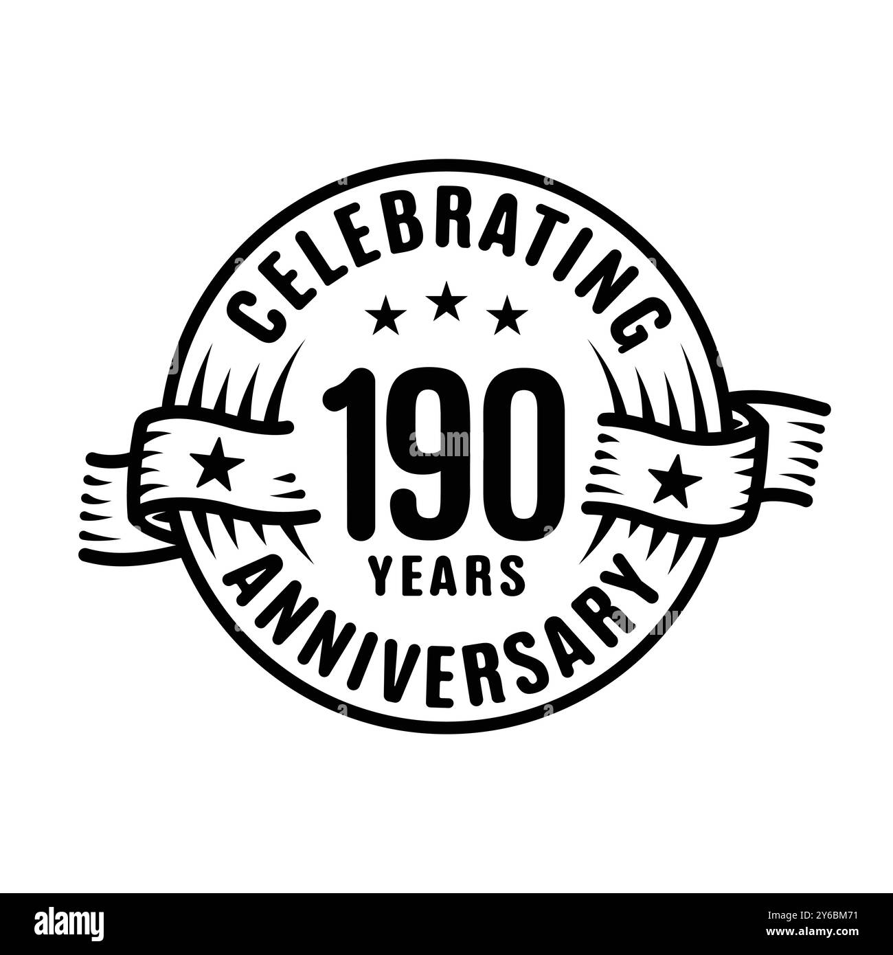 190 logo Stock Vector Images - Alamy