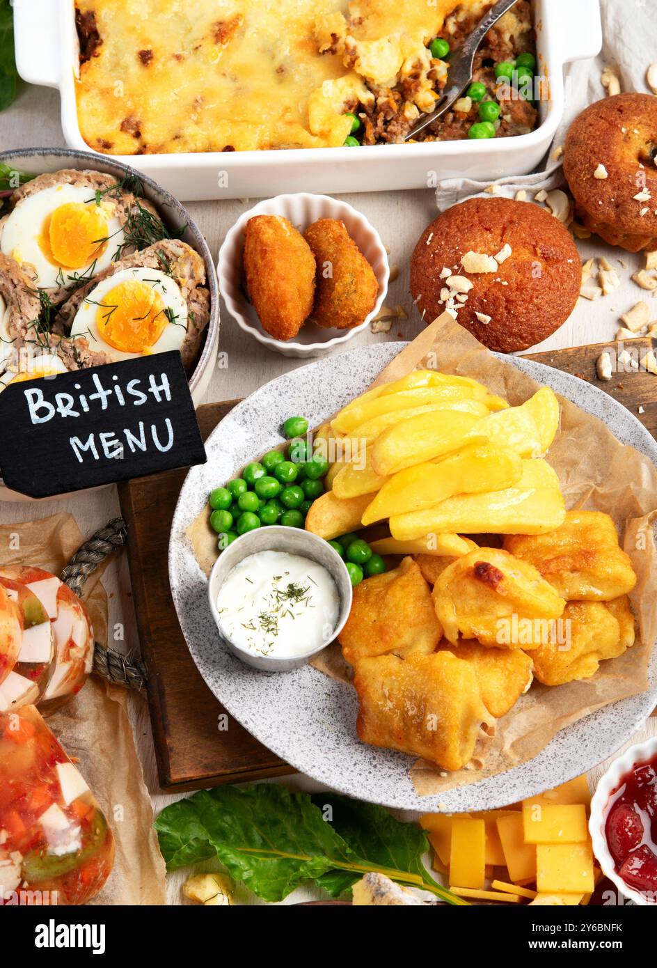 Variety of classic traditional British dishes. Meals good for lunch ...