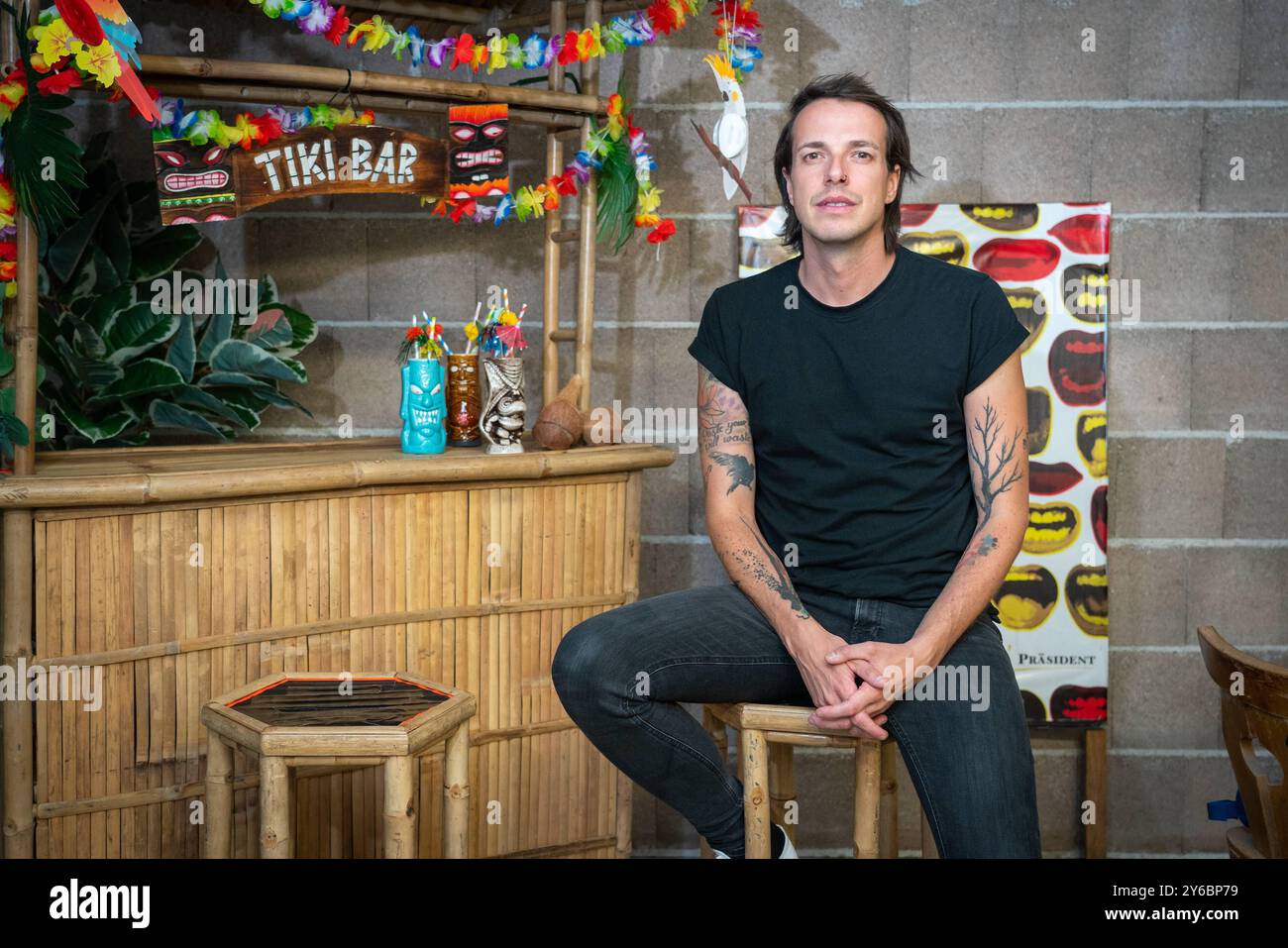 Interview and photo call with Dominik Wlazny aka Marco Marko Pogo ...