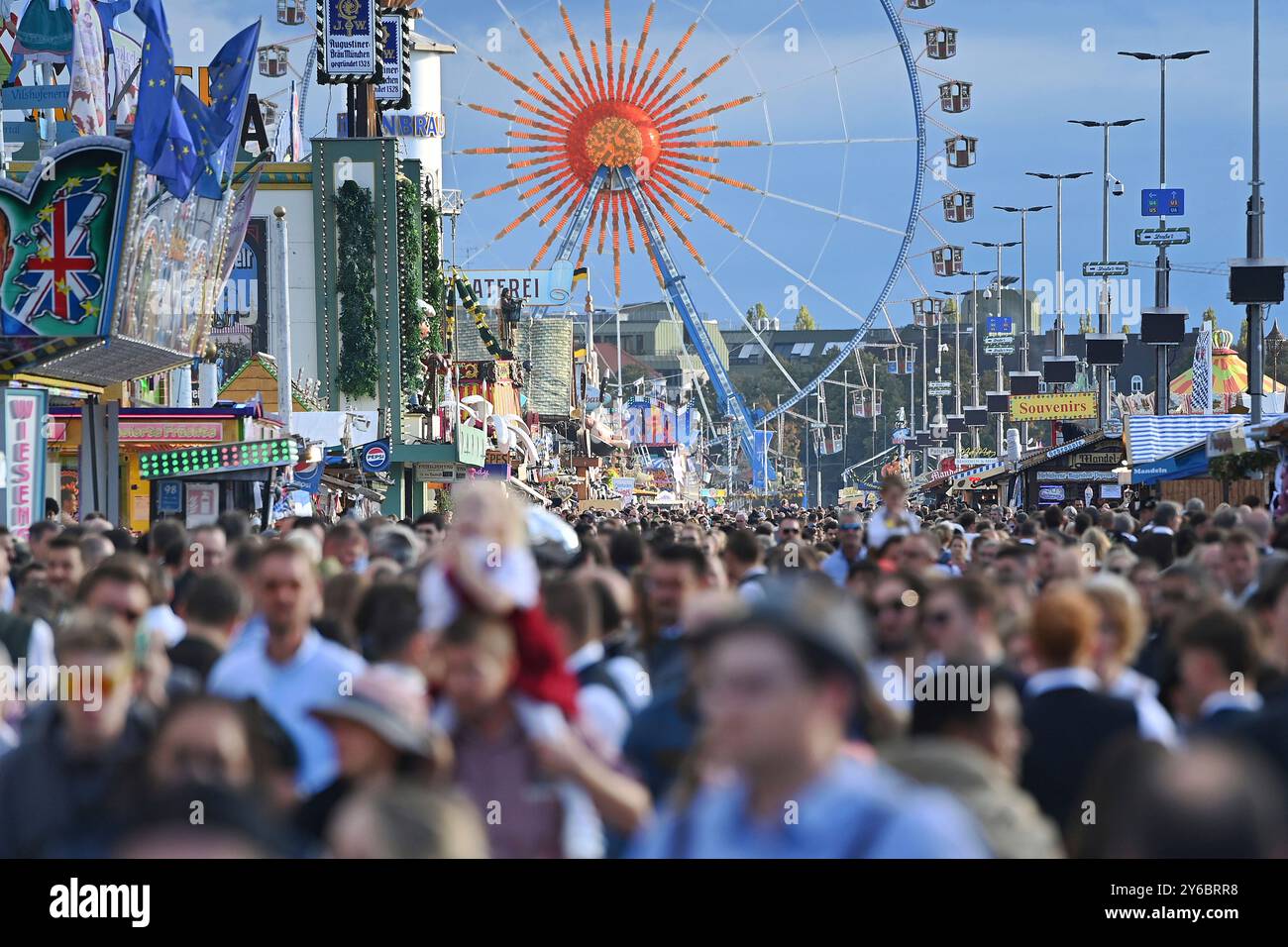 Munich, Deutschland. 24th Sep, 2024. 189th Oktoberfest Oktoberfest 2024 ...