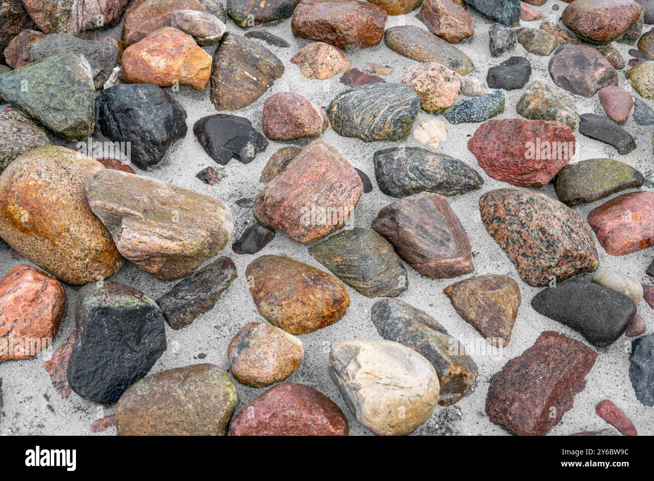 Various pebbles hi-res stock photography and images - Alamy