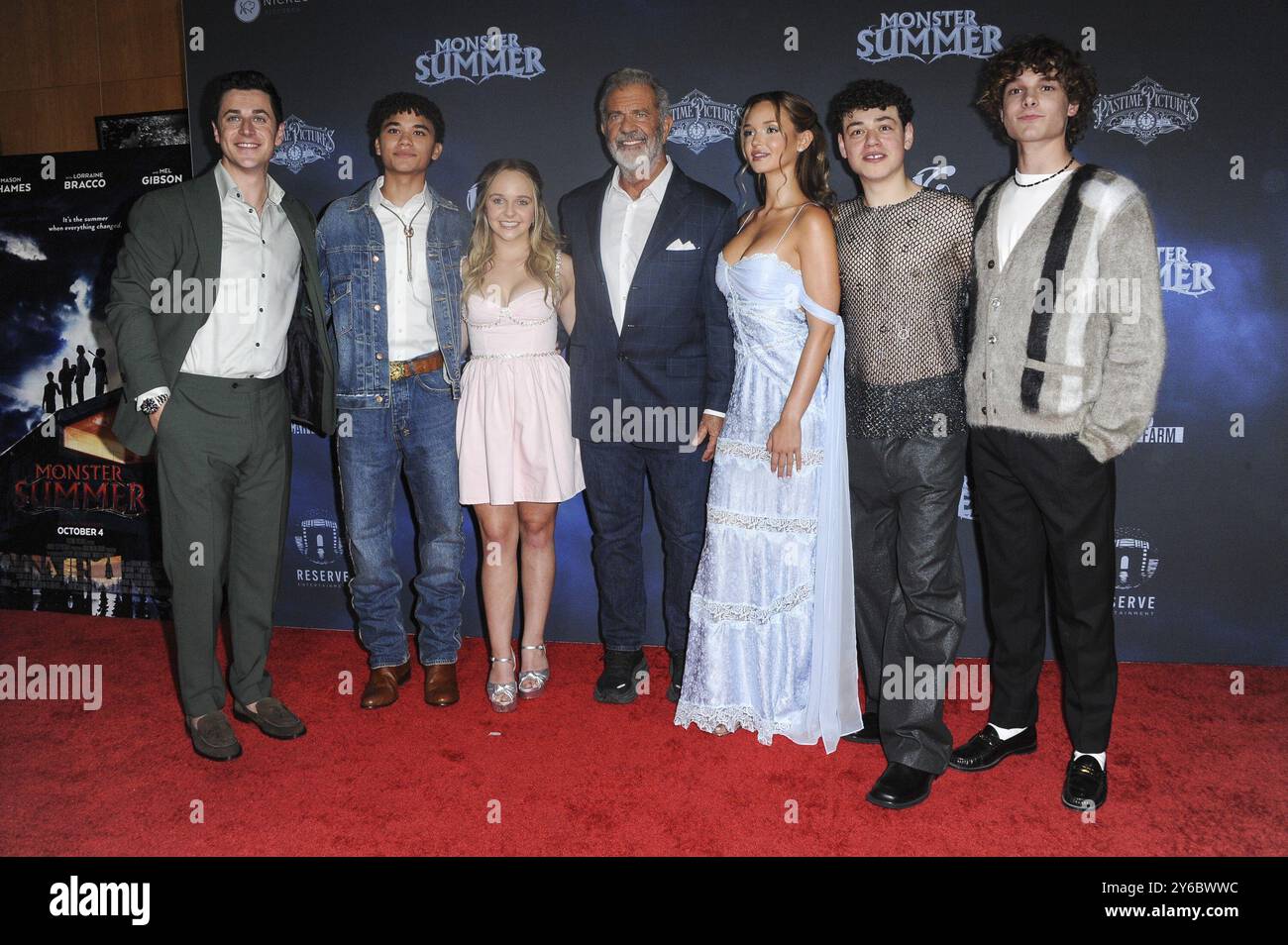 David Henry, Noah Cottrell, Abby James Witherspoon, Mel Gibson, Lilah ...