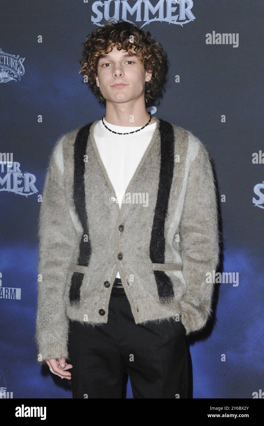 Ca. 24th Sep, 2024. Mason Thames at arrivals for MONSTER SUMMER ...