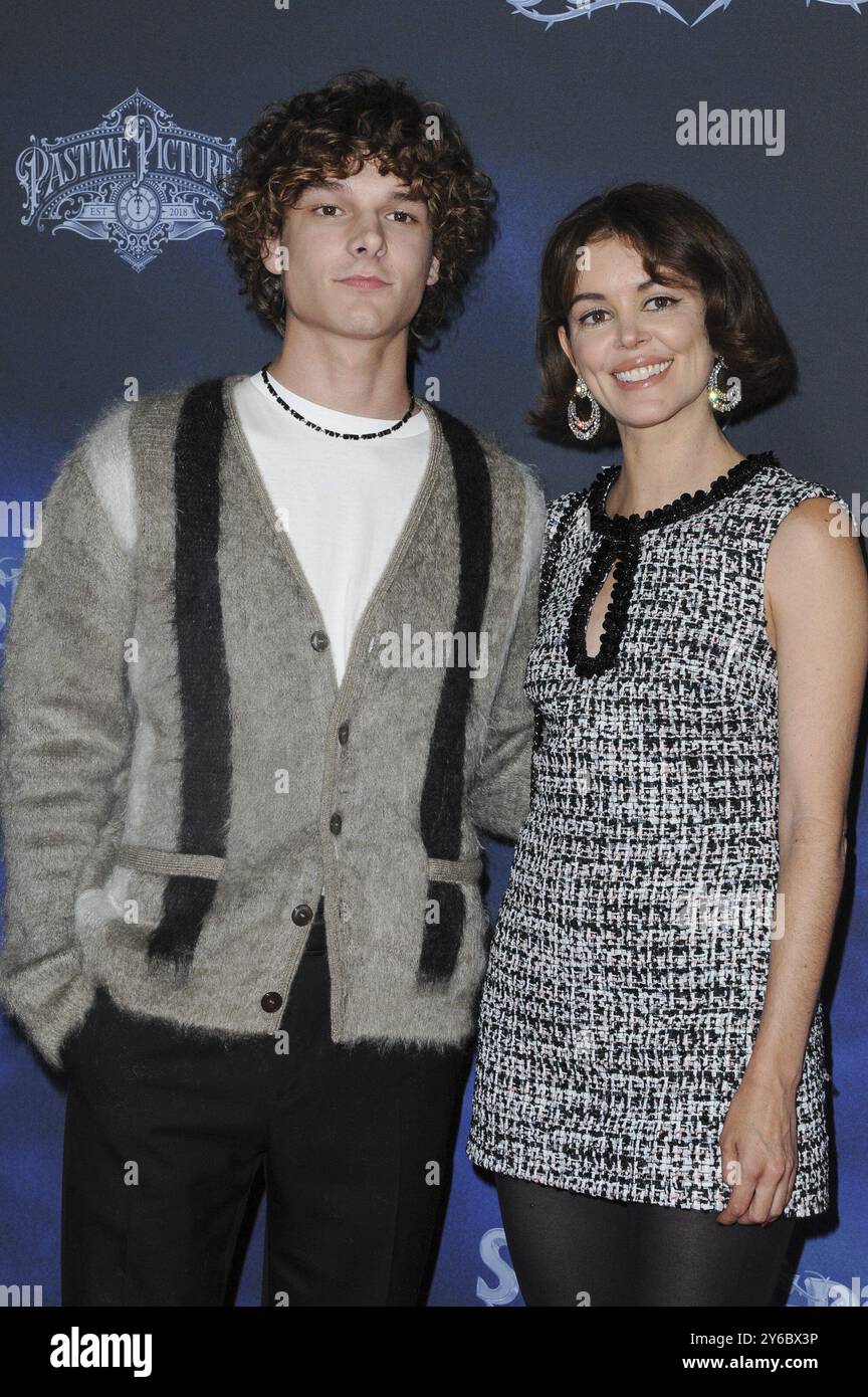 Ca. 24th Sep, 2024. Mason Thames, Nora Zehetner at arrivals for MONSTER ...