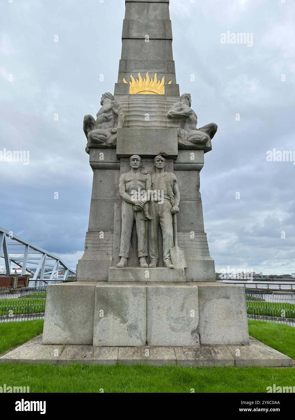Liverpool, UK. 24th Sep, 2024. The Memorial to Heroes of the Marine ...