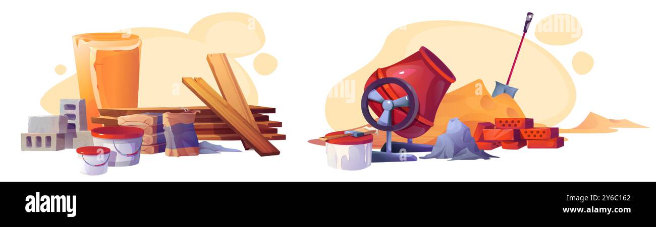 Pallet of bricks Stock Vector Images - Alamy