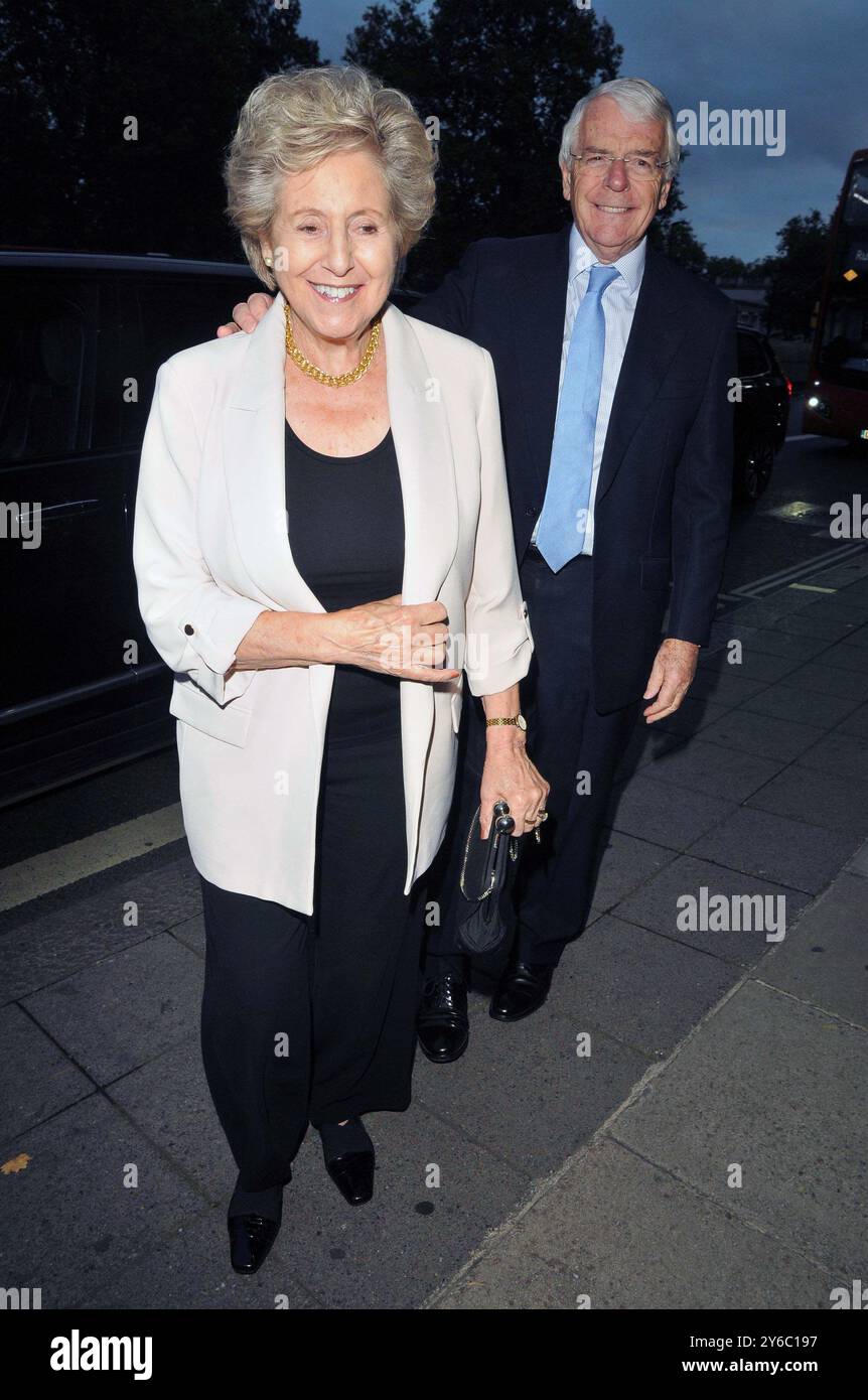 Norma Major and Sir John Major at the Felix Francis's "Syndicate" new ...
