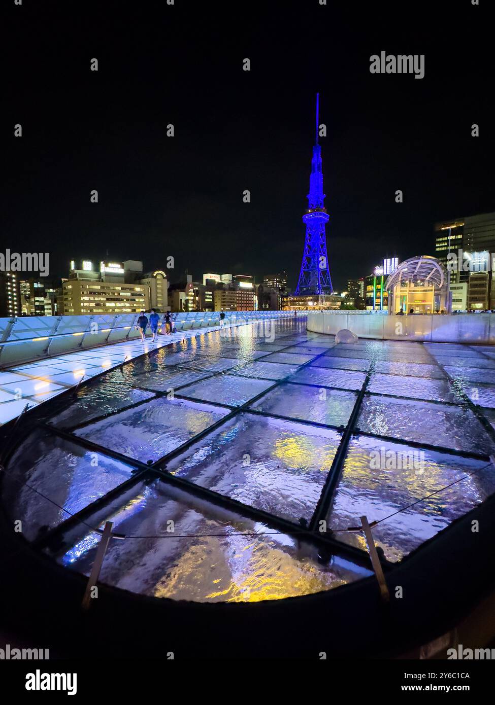 Nagoya Chubu Electric Power MIRAI TOWER inSakae, Nagoya, Japan Stock ...