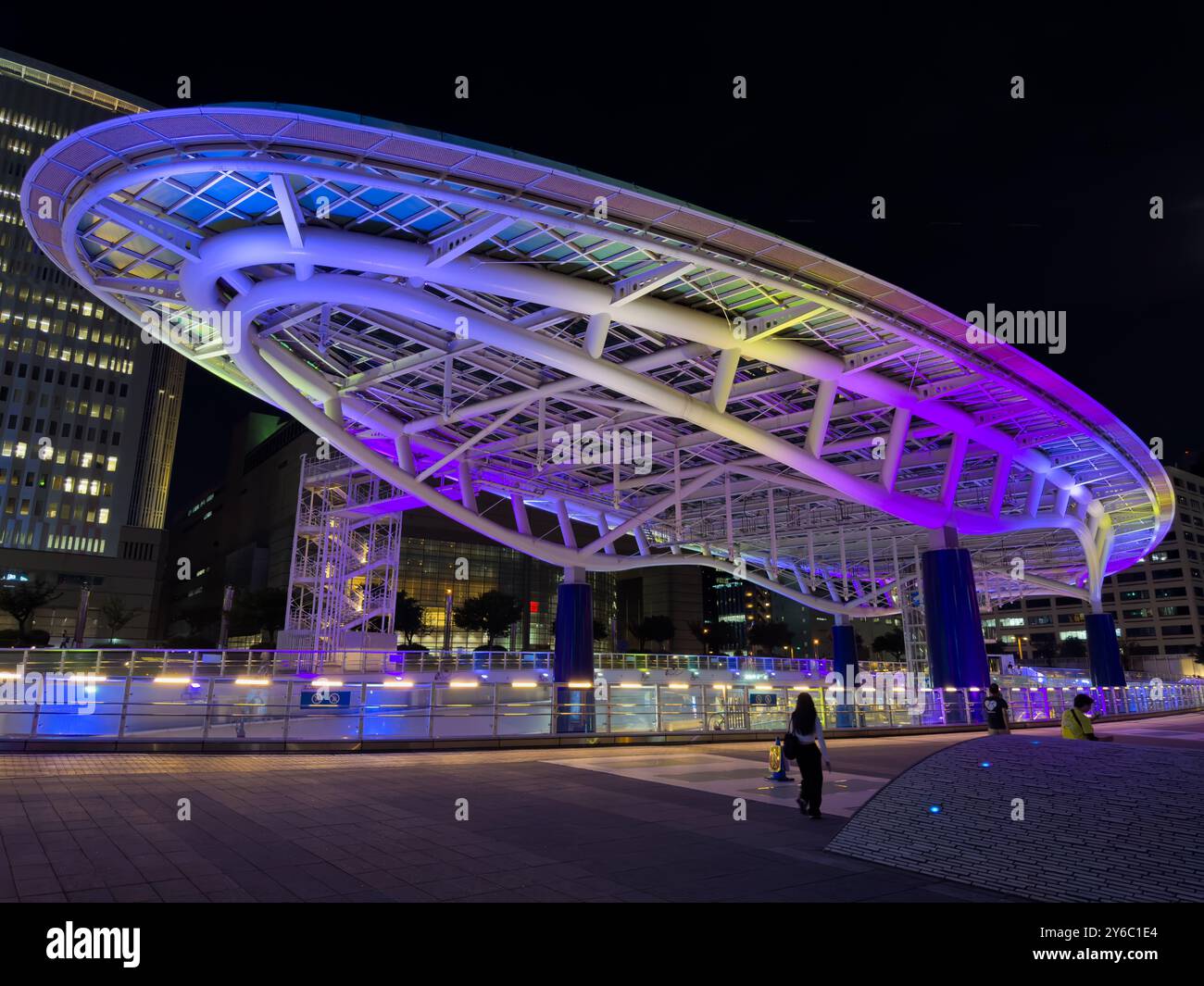Nagoya Chubu Electric Power MIRAI TOWER inSakae, Nagoya, Japan Stock ...